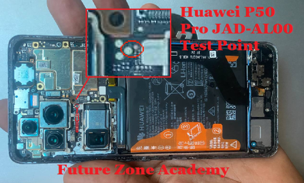 Huawei P50 Pro JAD-AL00 Test Point - future zone academy